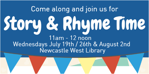 Story & Rhyme Time at Newcastle West Library - West Limerick Resources Story & Rhyme Time at Newcastle West Library - West Limerick Resources
